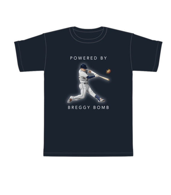Powered By Breggy Bomb Tee